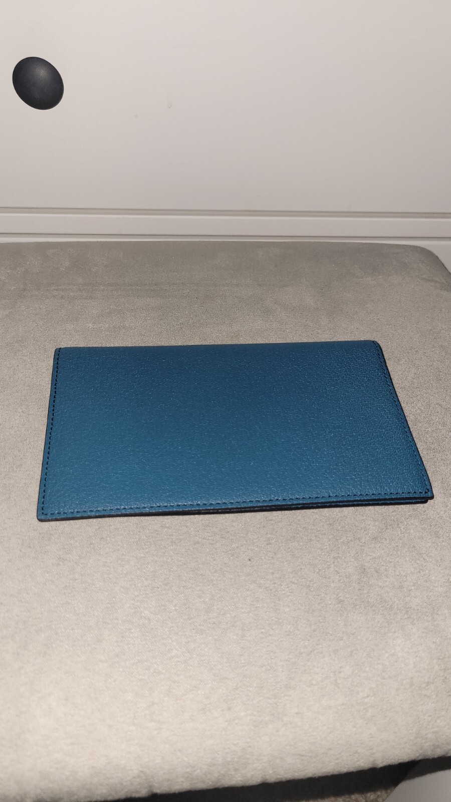 Hermes notebook cover blue - Gem