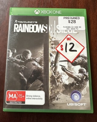 🇦🇺 Tom Clancy's Rainbow Six Siege Xbox One Video Game PAL XB1 Game ...