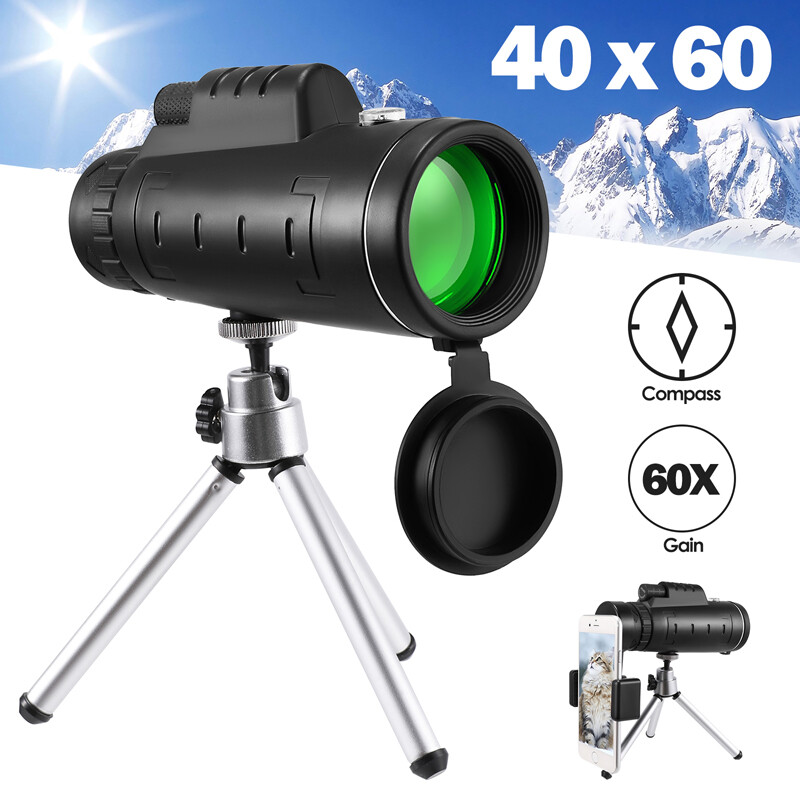 40X60 Hd Monocular Telescope - Compact, Portable Scope For Hunting ...