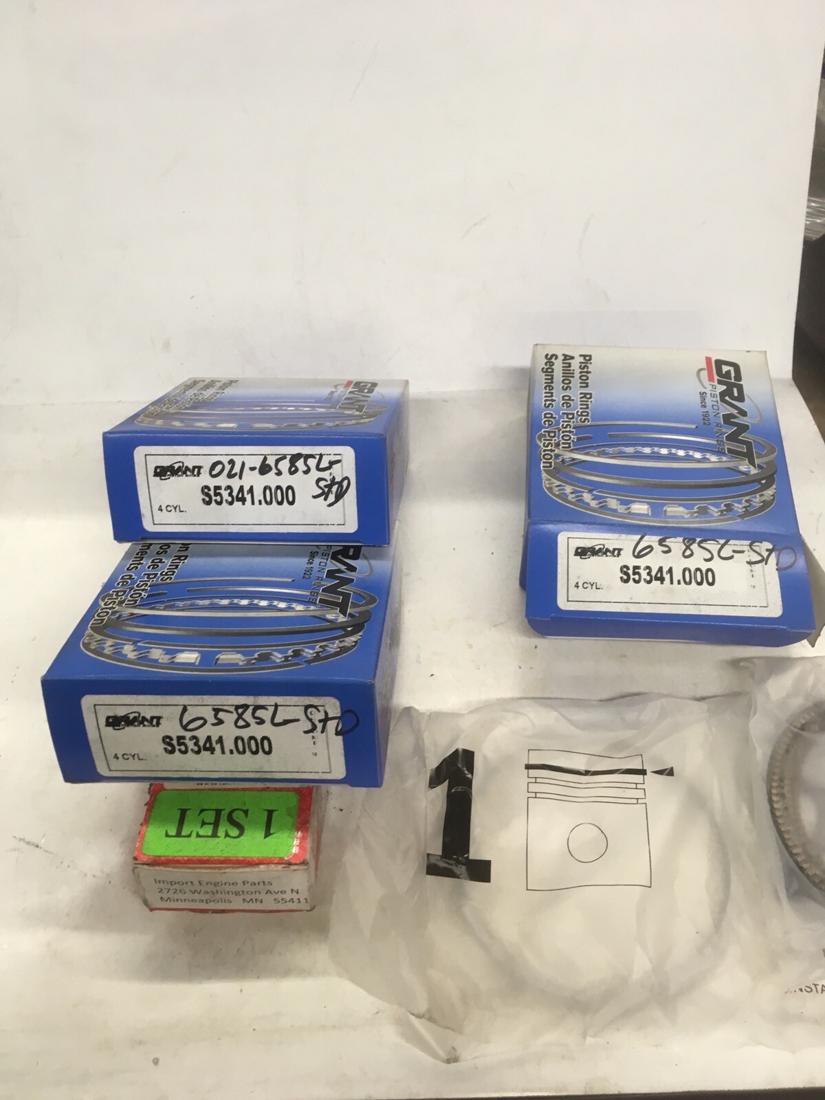 FITS SUBARU IMPREZA 2458c 99.6m SOHC EJ25 1999-03 PISTON RING SET 021 ...