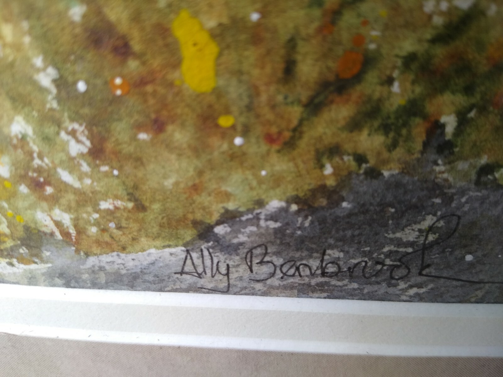 Ally Benbrook Watercolor Noted Artist Member Of 8 National Watercolor ...