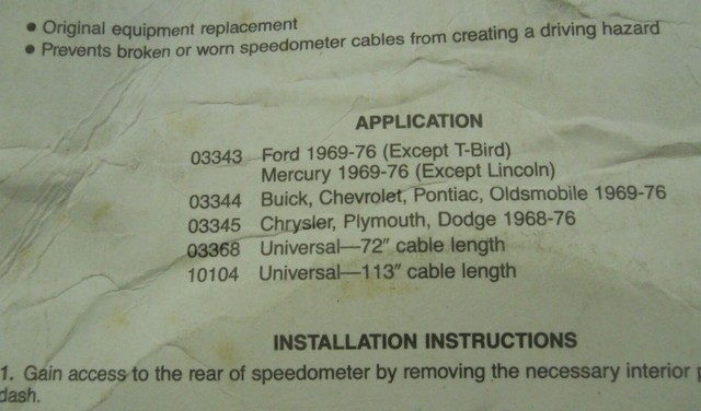 Speedometer Cable Lubricant Dorman 03344 for sale online | eBay