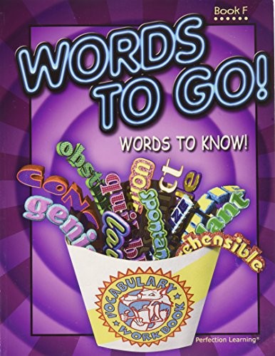 Words to Go: Words to Know Book F | eBay