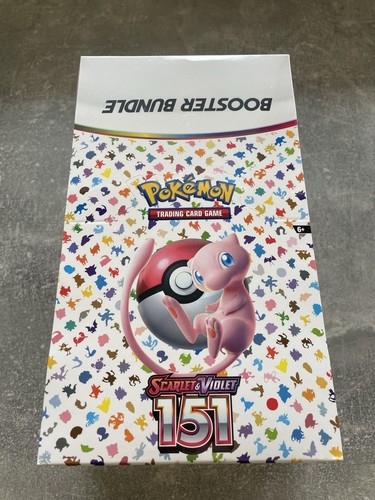 Pokemon 151 Booster Bundle Factory Sealed Display Case (10x Bundles ...