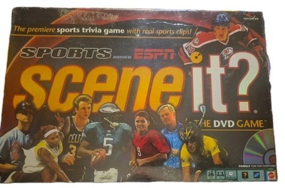 Factory Sealed Scene It? ESPN Sports The DVD Game Trivia Game New Never ...