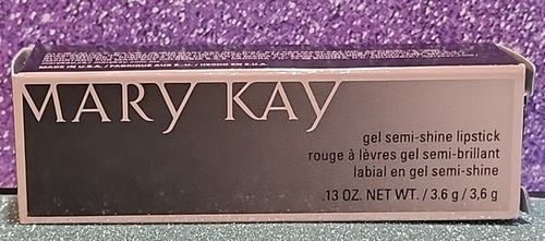 Mary Kay Gel Semi-Shine Lipstick Naturally Buff Full Size 094608 .13 oz ...