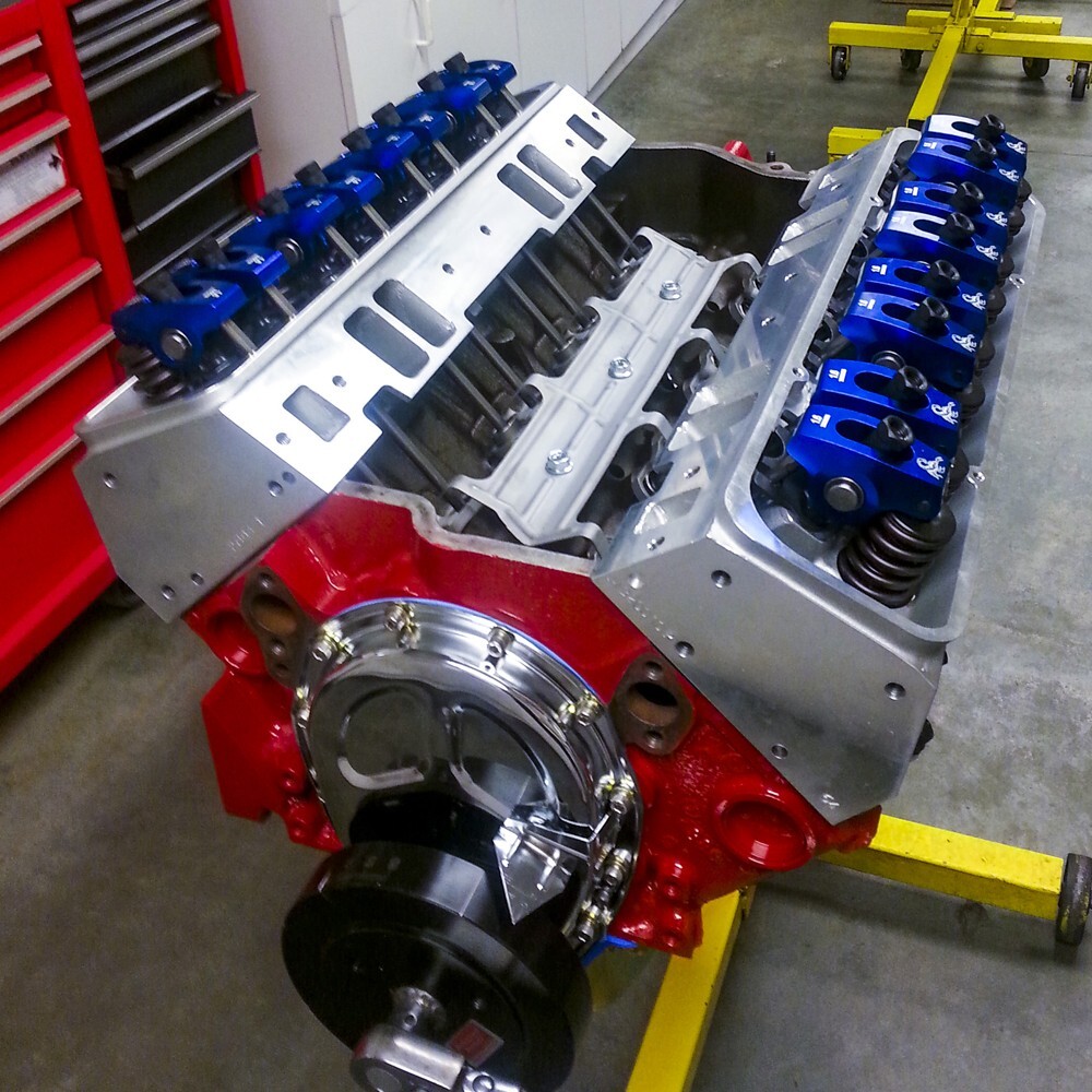 NEW 470HP 396ci Small Block Chevy Marine High Performance Crate Engine ...
