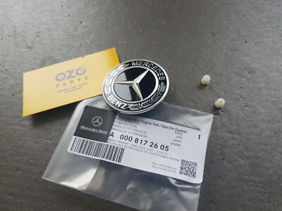 Genuine Mercedes-Benz W207 W463 C140 W163 W164 W166 Bonnet Badge ...