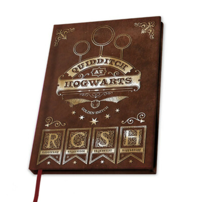 OFFICIAL HARRY POTTER QUIDDITCH STYLE A5 NOTE BOOK PAD NOTEBOOK NOTEPAD ...