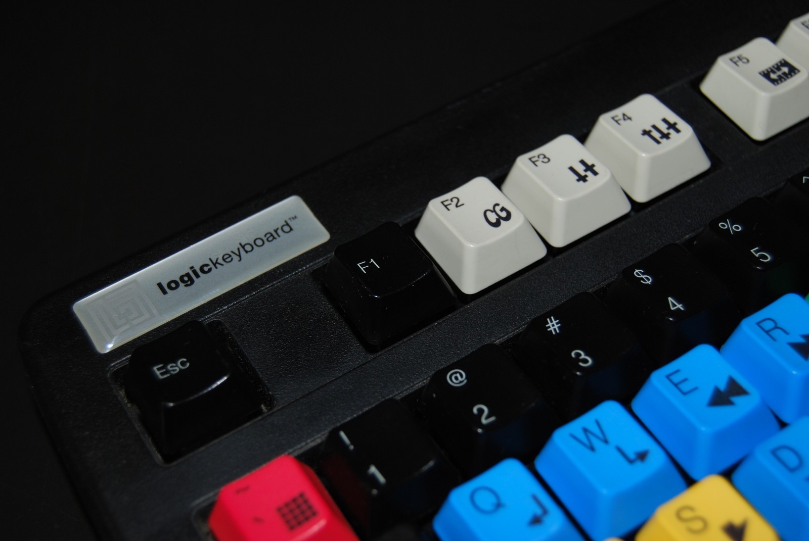 Logic Keyboard for Avid Pinnacle Liquid Video Editor - Vintage - ps/2 ...