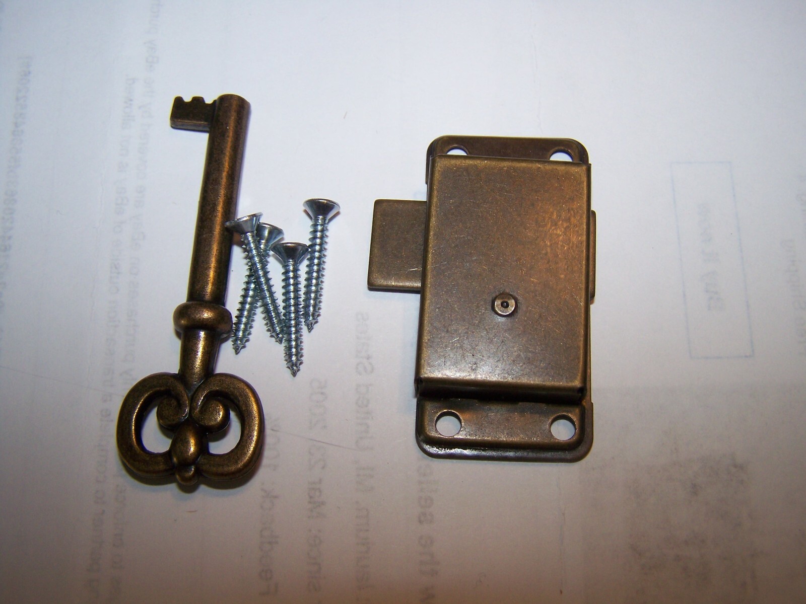 Howard Miller & many other brands Grandfather clock door lock with key ...