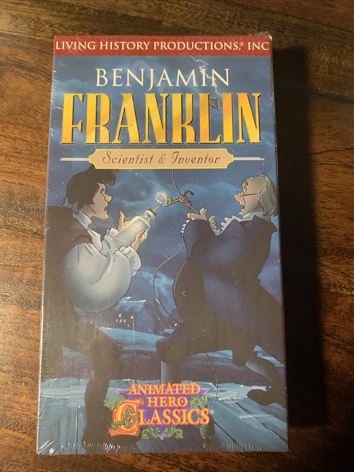 Living History Productions Nest 1993 Benjamin Franklin Scientist VHS ...