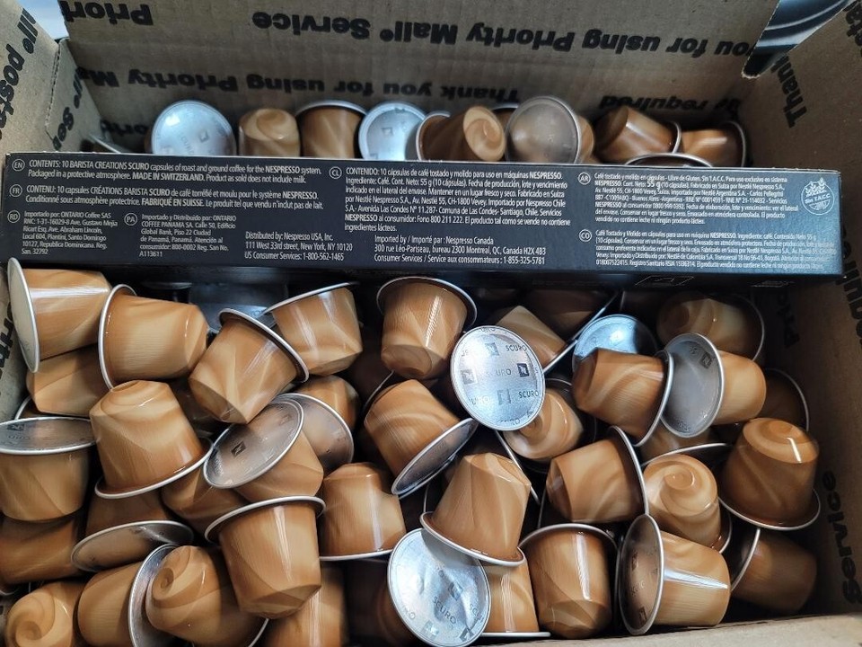 Nespresso Original Line BARISTA CREATIONS SCURO 280 Capsules BULK/LOOSE ...