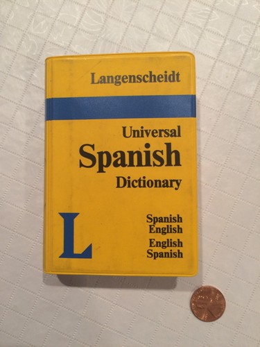 Langenscheidt Universal Dictionary English-Spanish, Spanish English ...