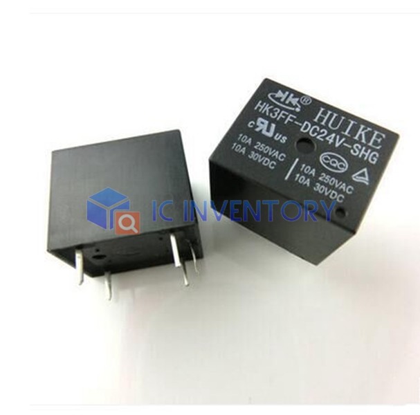 10PCS HUIKE power relay HK3FF-DC24V-SHG 24V/5PIN/T73 | eBay