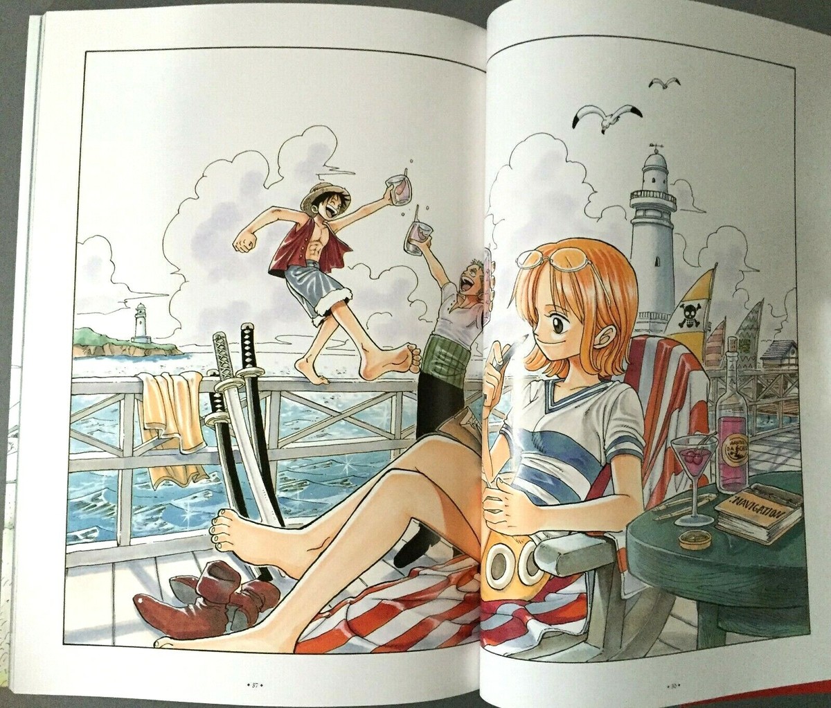 One Piece Color Walk 1 Eiichiro Oda Otakucom Eiichiro Oda One Piece
