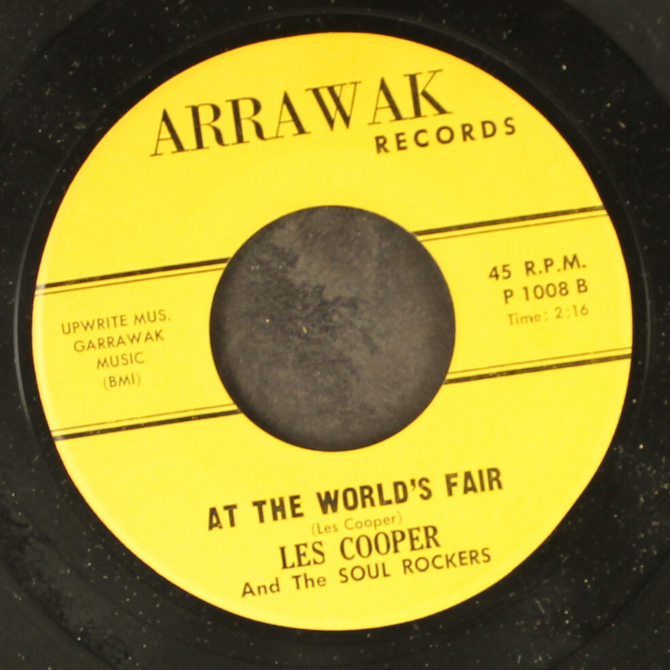LES COOPER: i can do the soul jerk / at the world's fair ARRAWAK 7 ...