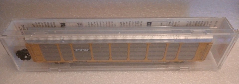 N-scale Auto Rack Train TRAILER TRAIN TTX 89' Tri-Level Closed ETTX ...