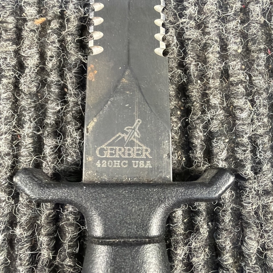 US Gerber 420HC Mark II Dagger With Nylon Sheath | eBay