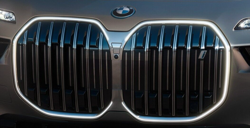 BMW OEM G70 I7 2023+ Chrom Iconic Glow Frontgrill Retrofit Brandneu ...