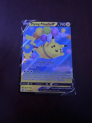 Pokémon TCG Flying Pikachu V Celebrations 006/025 Holo Ultra Rare Card ...