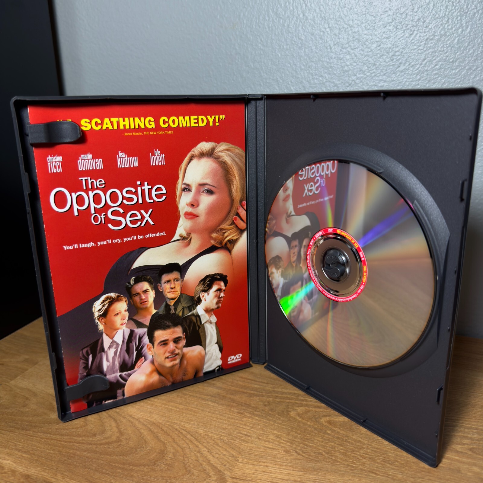 The Opposite of Sex DVD w/ Insert Christina Ricci, Lisa Kudrow 1998 OOP ...
