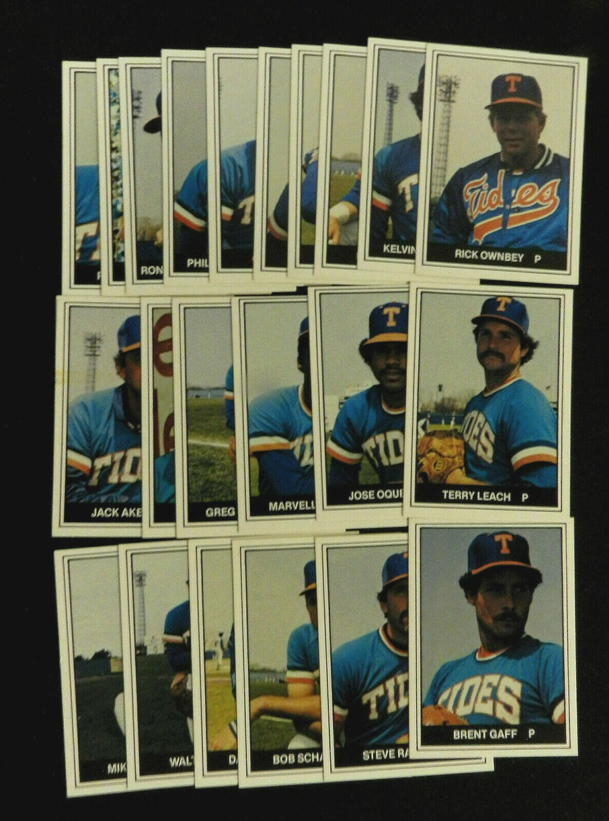(26) 1982 TCMA TIDEWATER TIDES BASEBALL CARD SET | eBay