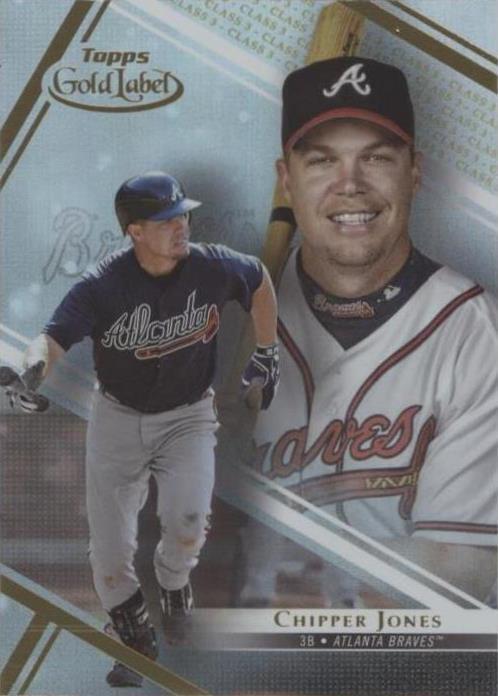 2021 Topps Gold Label - Chipper Jones #66 Class 3 for sale online | eBay