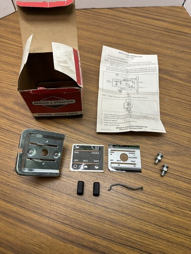 Briggs & Stratton Panel-Speed Control 490649 Original Service Parts NOS ...