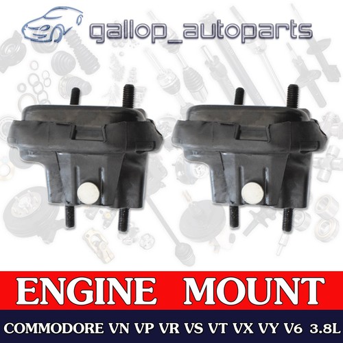 2 Front Engine Mount For Holden Commodore VN VP VR VS VT VX VY 3.8L V6 ...