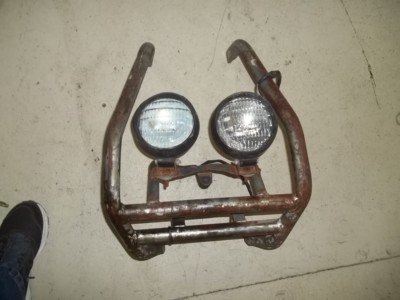 1997 YAMAHA WOLVERINE 350 4WD FRONT BUMPER HEADLIGHTS BRUSHGUARD | eBay