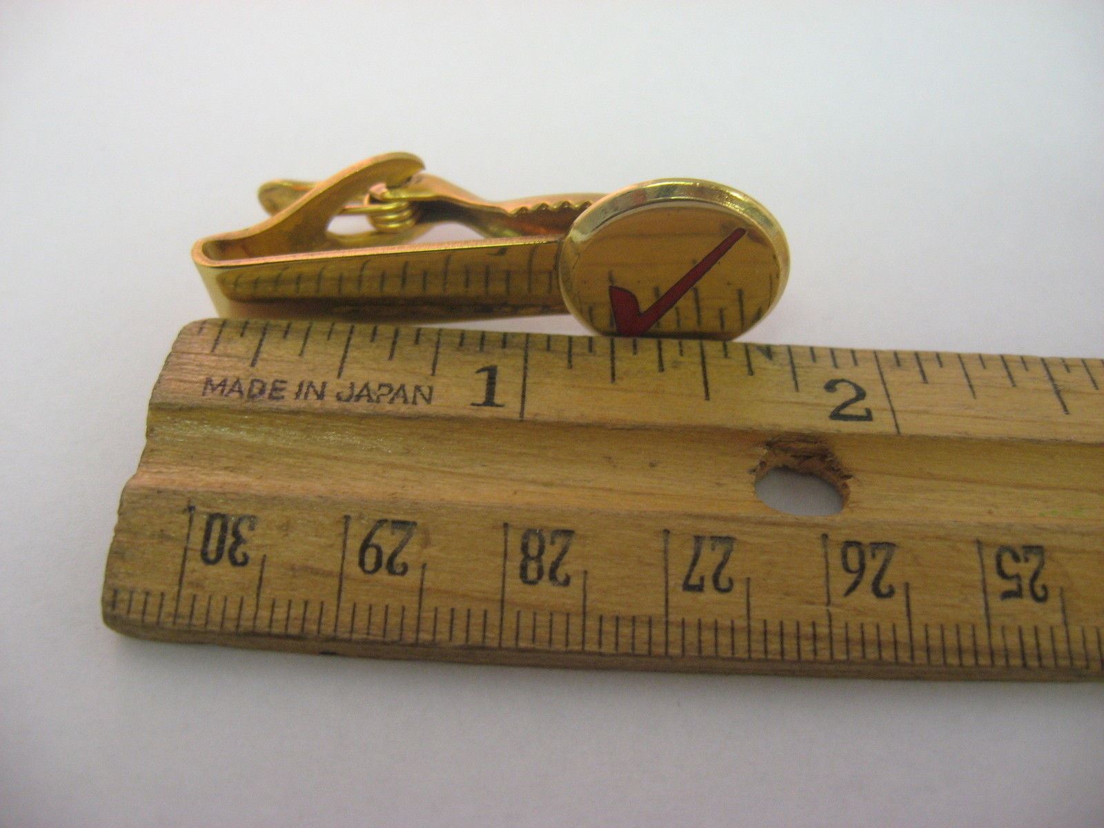 Great Vintage Check Mark Checkmark Tick Design Mens T… - Gem