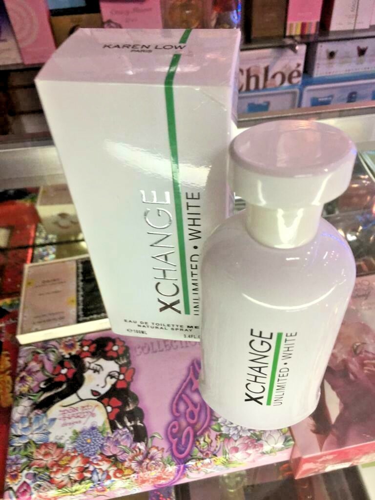 Xchange Unlimited White by Karen Low 3.4oz / 100ml EDT Spray Mens ...