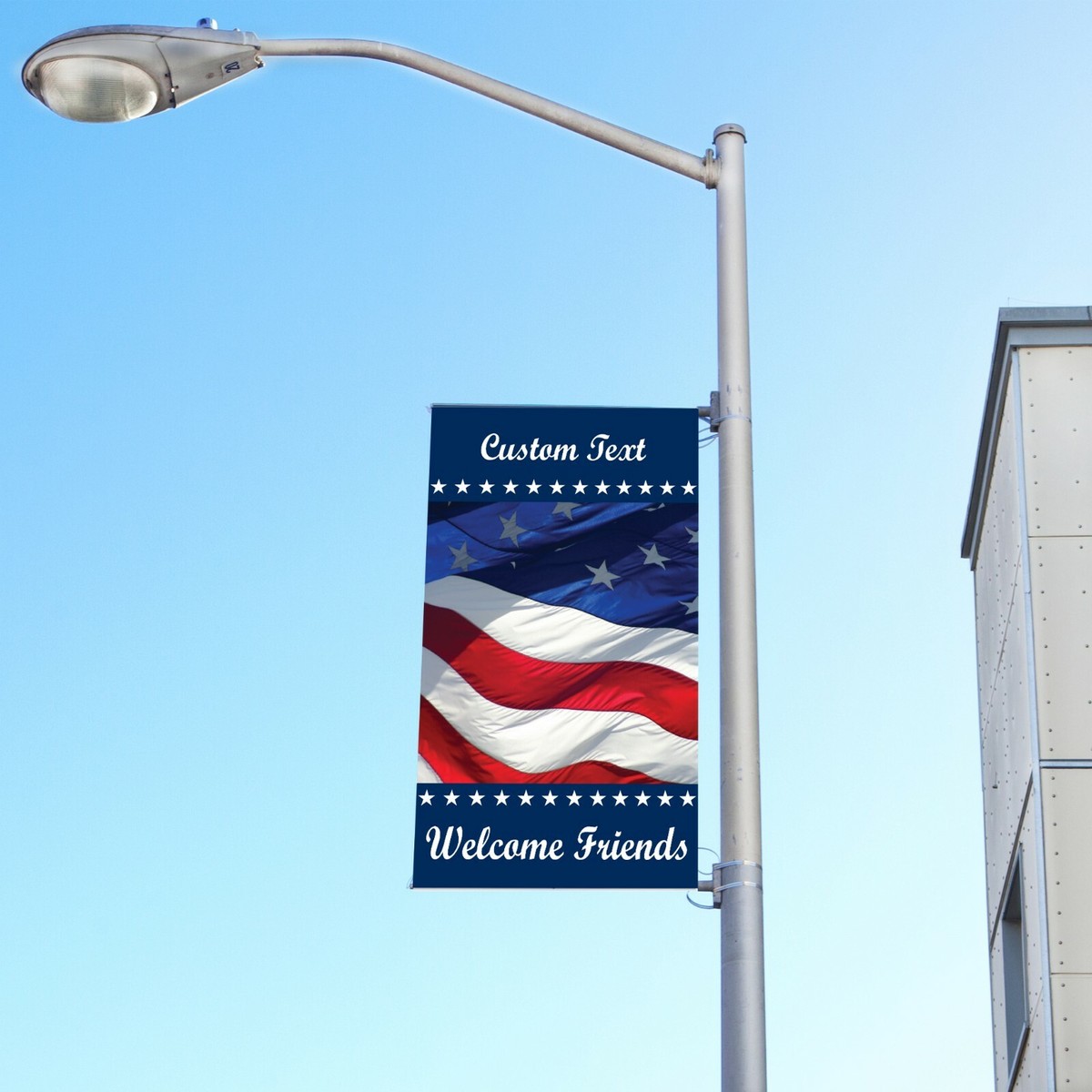 Boulevard Street Banners For Poles