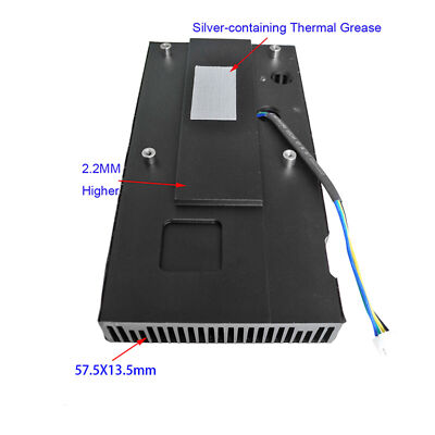 Aluminum Alloy Chip Radiator 5V 4 Wire Fan PWM Cooling Module Chip ...