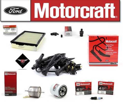 Motorcraft Tune Up Kit 1995 Lincoln Town Car Spark Plug Wire WR5931 ...