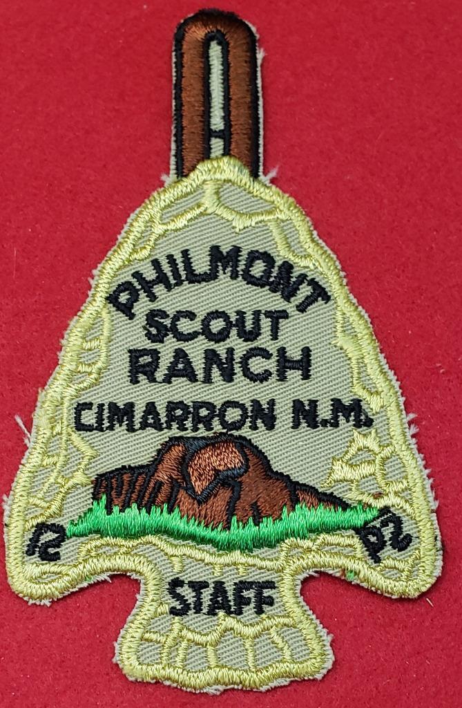 Philmont Scout Ranch - Arrowhead Patch STAFF - Mint - Boy Scouts/BSA | eBay