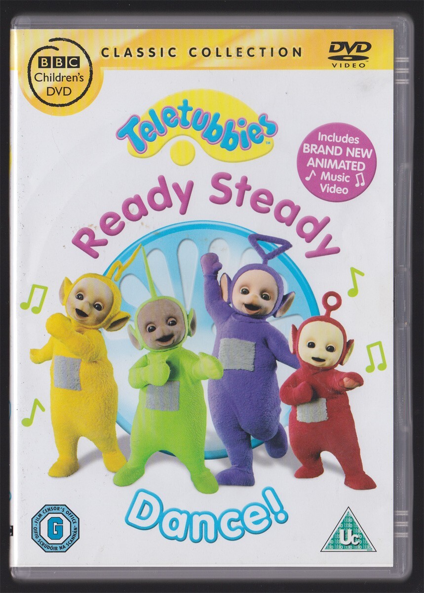 Teletubbies Ready Steady Dance DVD (2009) Children's BBC CBBC CBeebies ...