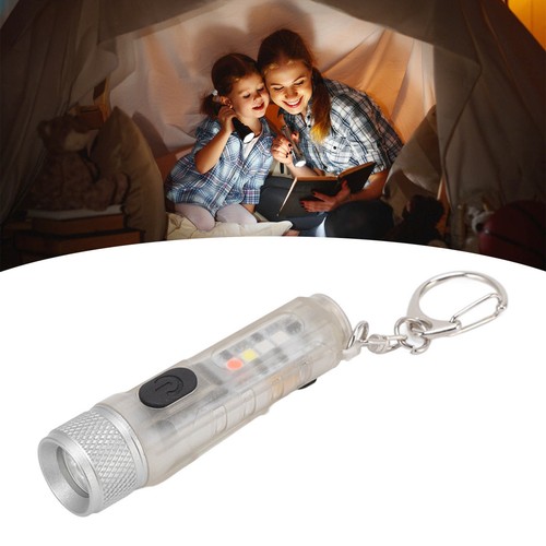 Mini LED Keychain Flashlight USB Rechargeable with Multiple Light Modes | eBay Australia