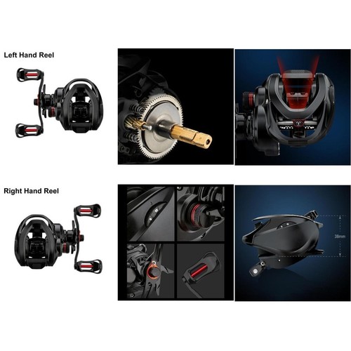 Moulinet de lancer d'appâts de pêche performance incroyable avec ...