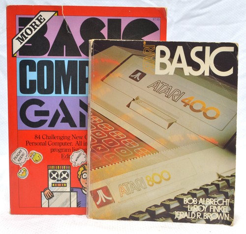 Atari Basic and Basic Computer Games Text Books | eBay