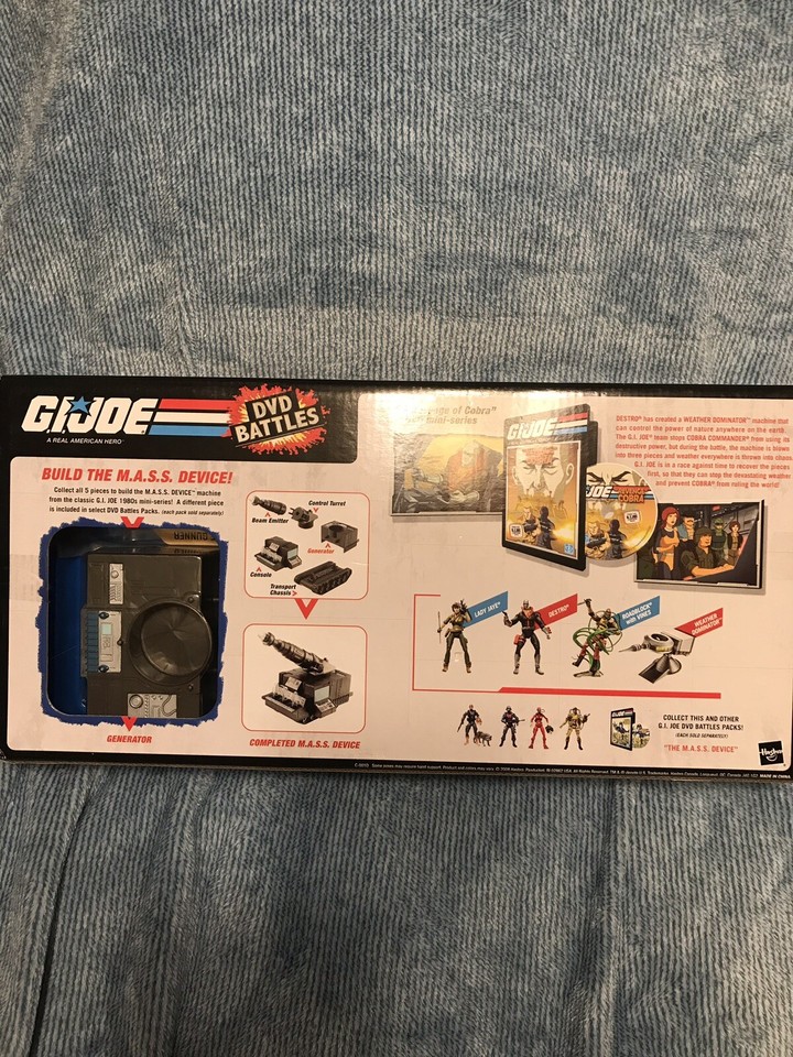 GI Joe DVD Battles Revenge Of Cobra 25th Anniversary Box Set | eBay