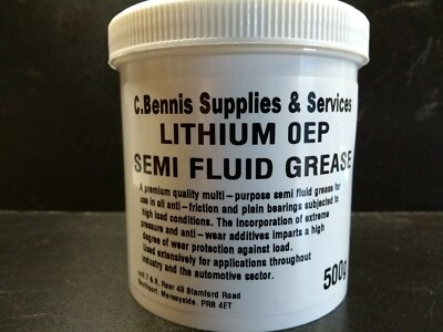 Lithium 0EP Semi Fluid grease premium quality multi-purpose semi fluid ...