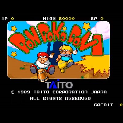 Used Don Doko Don Arcade Game ROM & Mother Board TAITO F-2 SYSTEM Jump ...