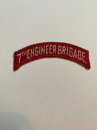 Pk1080 WW 2 US Army 7th Engineer Brigade Patch L1B | eBay