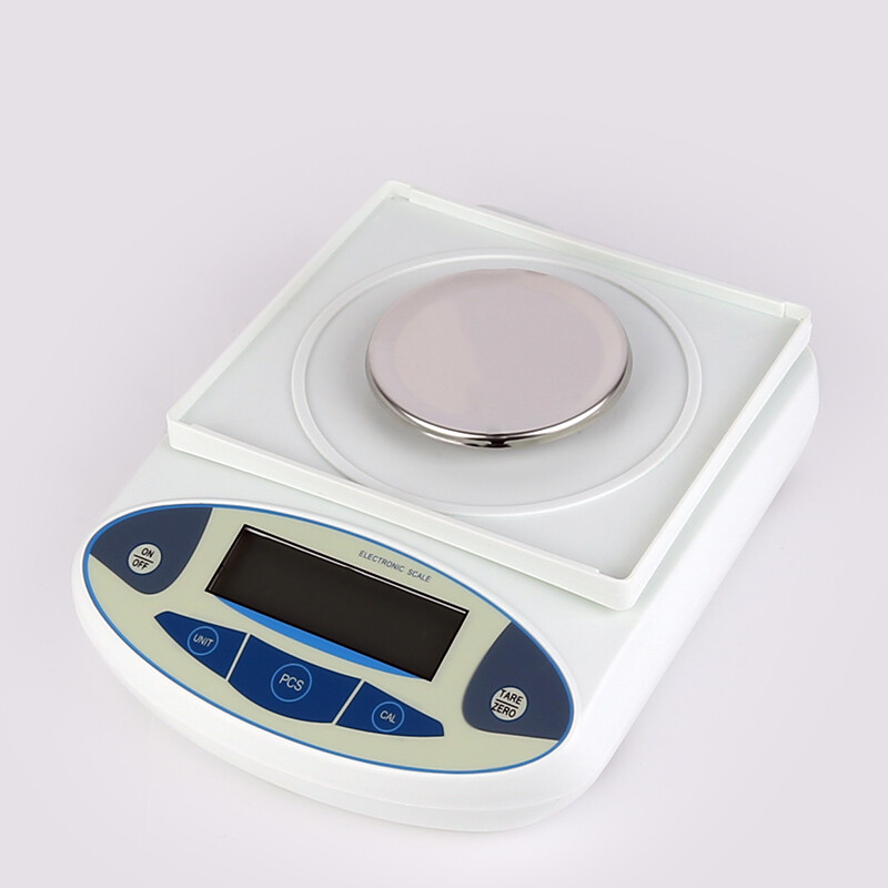 0.001g 300g High-Precision Digital Balance Scale +Windshield for Lab ...