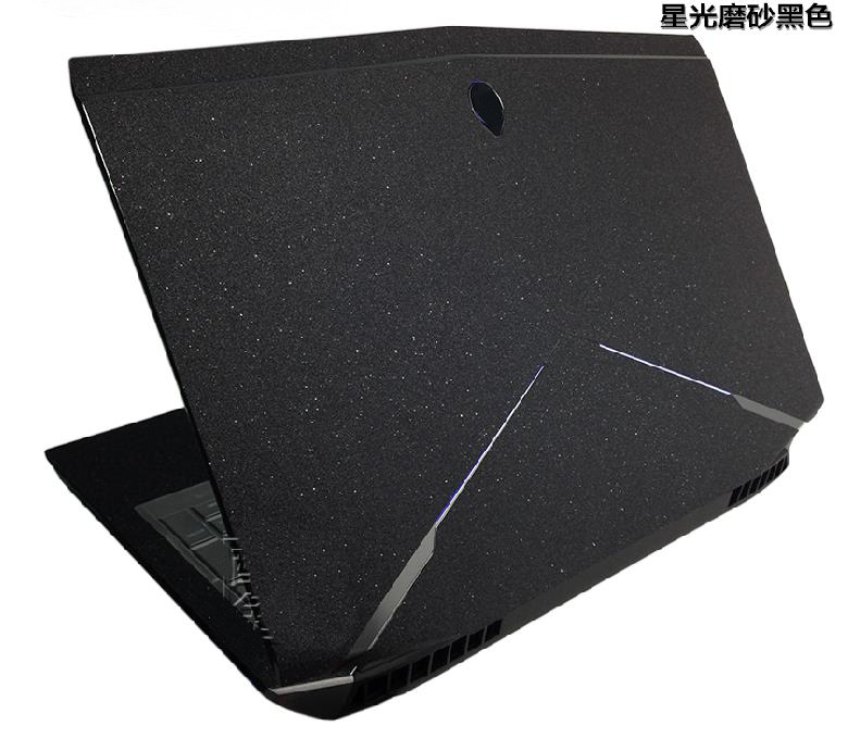 KH Laptop Carbon fiber Leather Sticker Skin Cover for Alienware M14X R1 ...