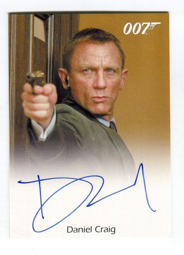James Bond Archives 2014 Edition Daniel Craig Autograph Card | eBay