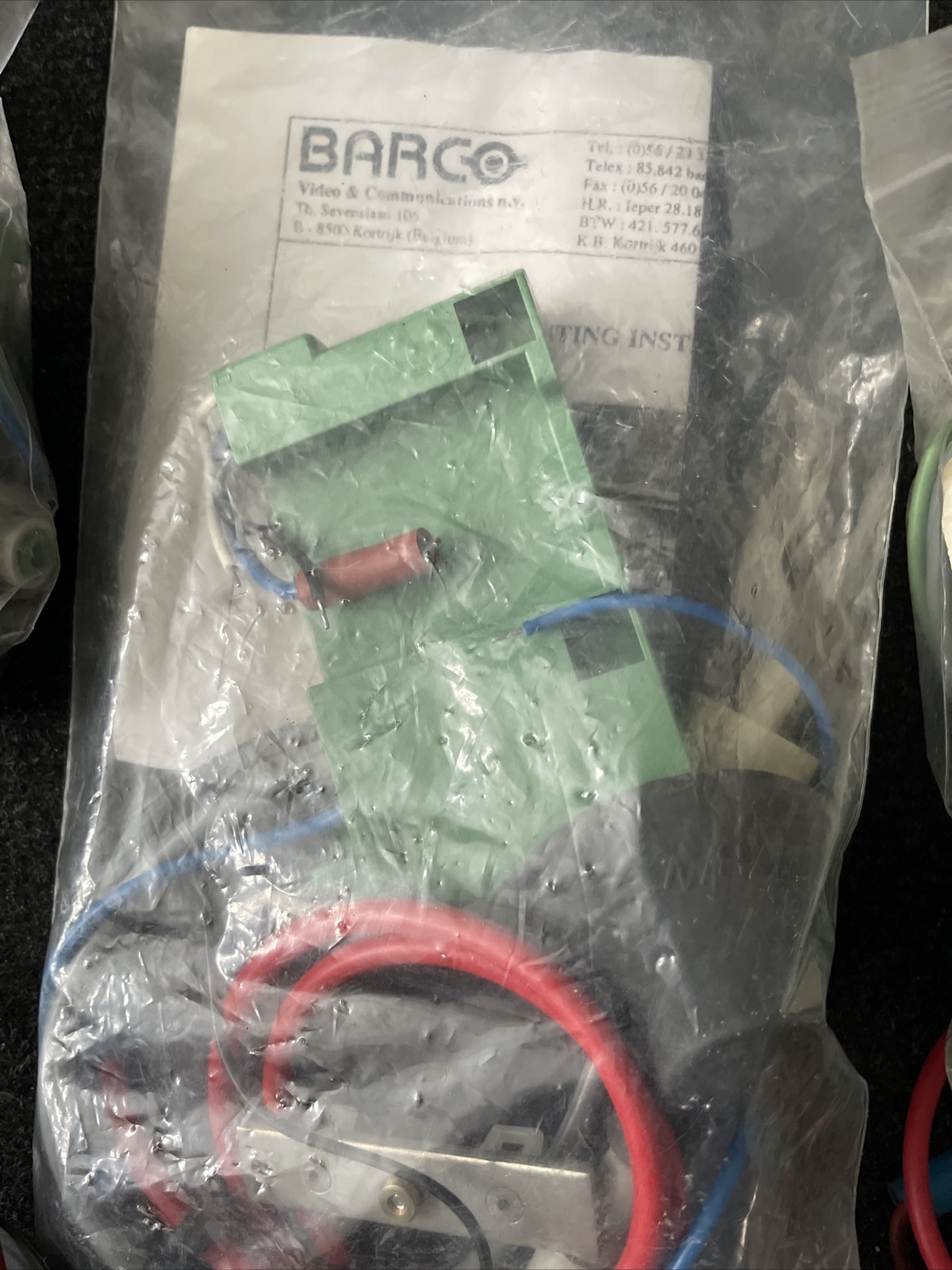 9x BARCO CRT CVM CVS AVM Monitor Tripler High-Voltage Mounting Kit ...