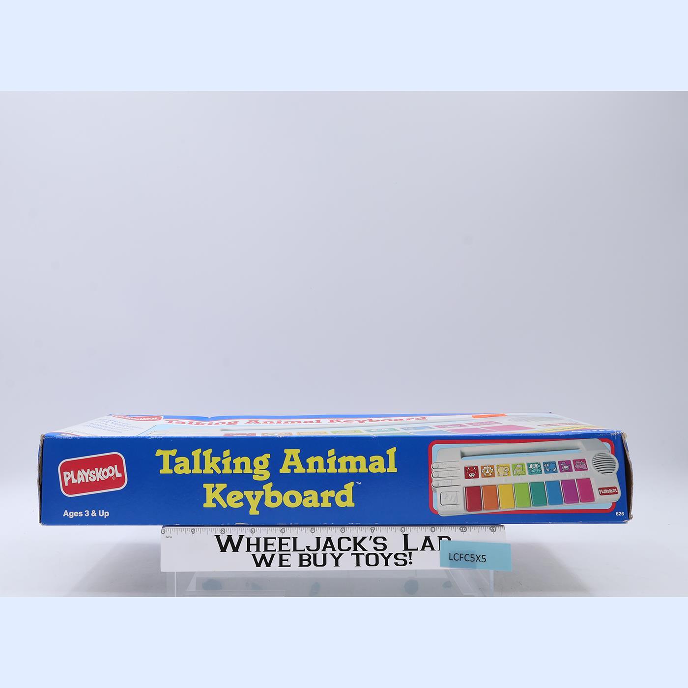 Talking Animal Electronic Keyboard #626 1991 Playskool Vintage NEW MIB ...